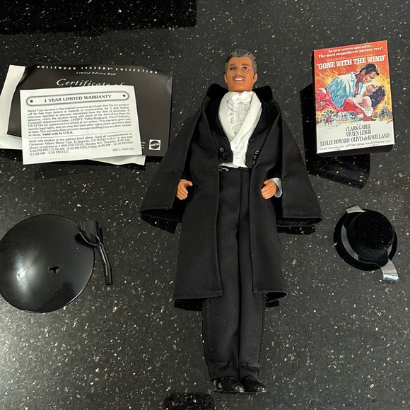 Mattel | Other | Hollywood Legends Gone With The Wind Rhett Butler ...